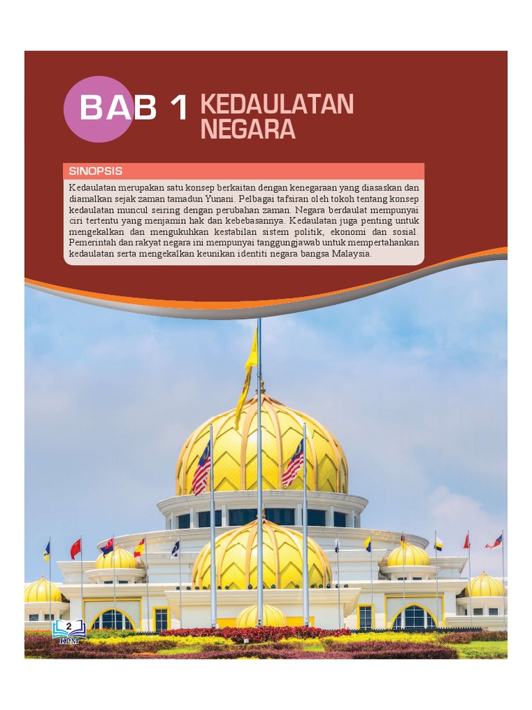 BUKU TEKS SEJARAH T5 BAB 1 KSSM | PDF