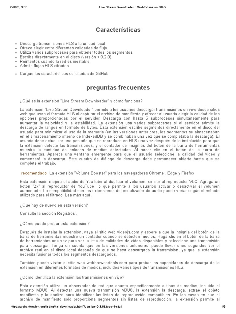 HLS Stream Downloader Guide | PDF