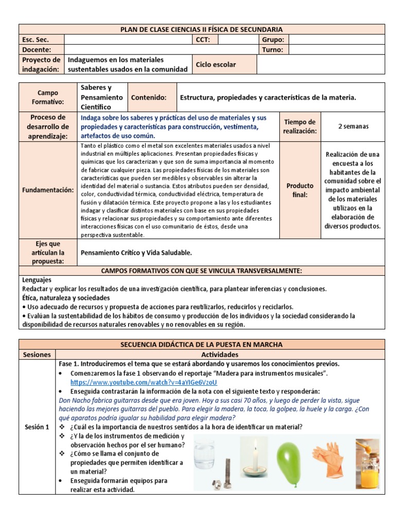 Proyecto 1. Indaguemos en Los Materiales Sustentables Usados en La ...