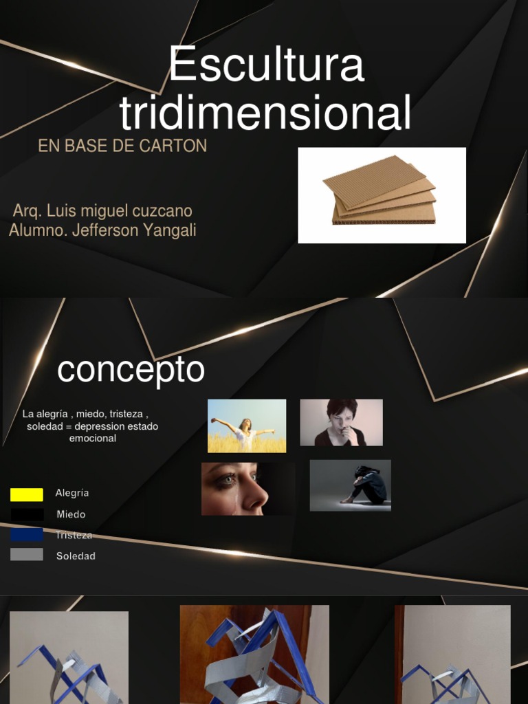 Escultura Tridimensional | PDF
