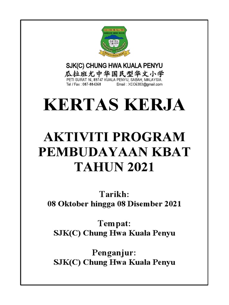 2021 Kertas Kerja KBAT | PDF