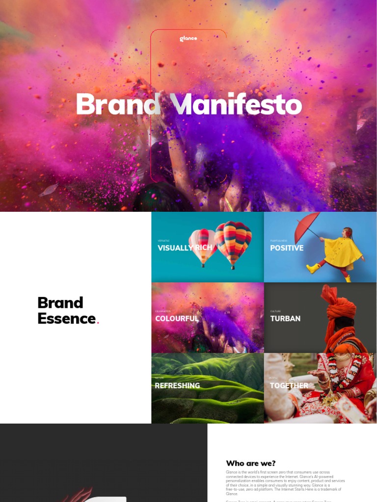 Glance | Download Free PDF | Color | Logos