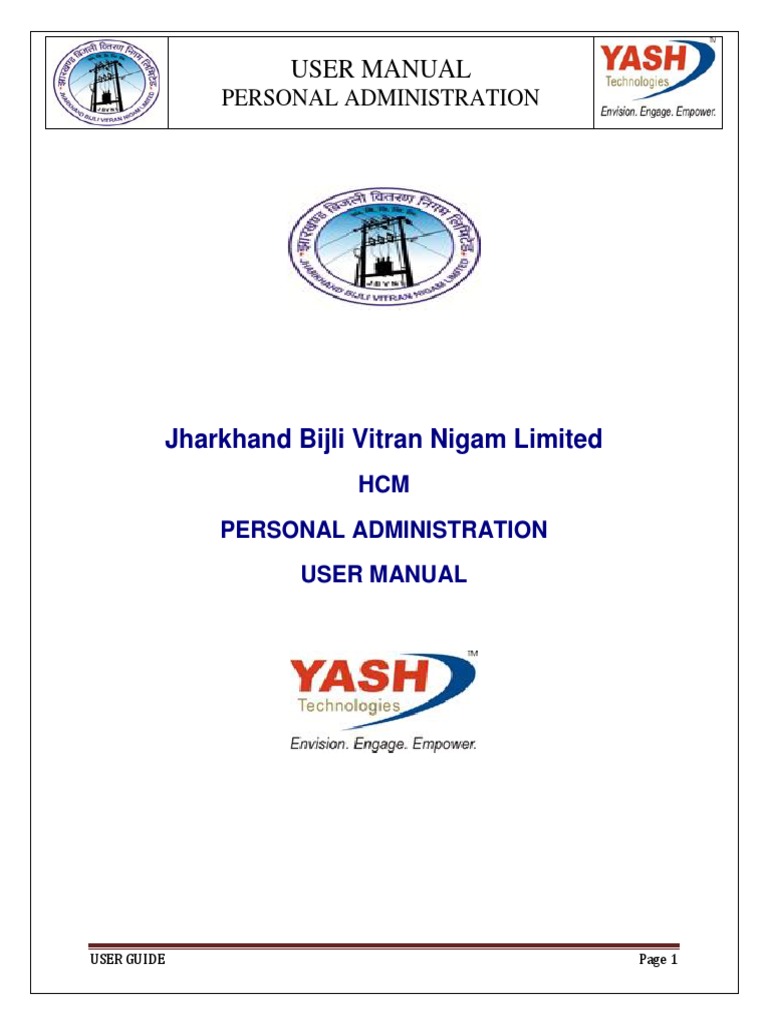 SAP HCM - PA - User Manual1 | Download Free PDF | Payroll | Employment