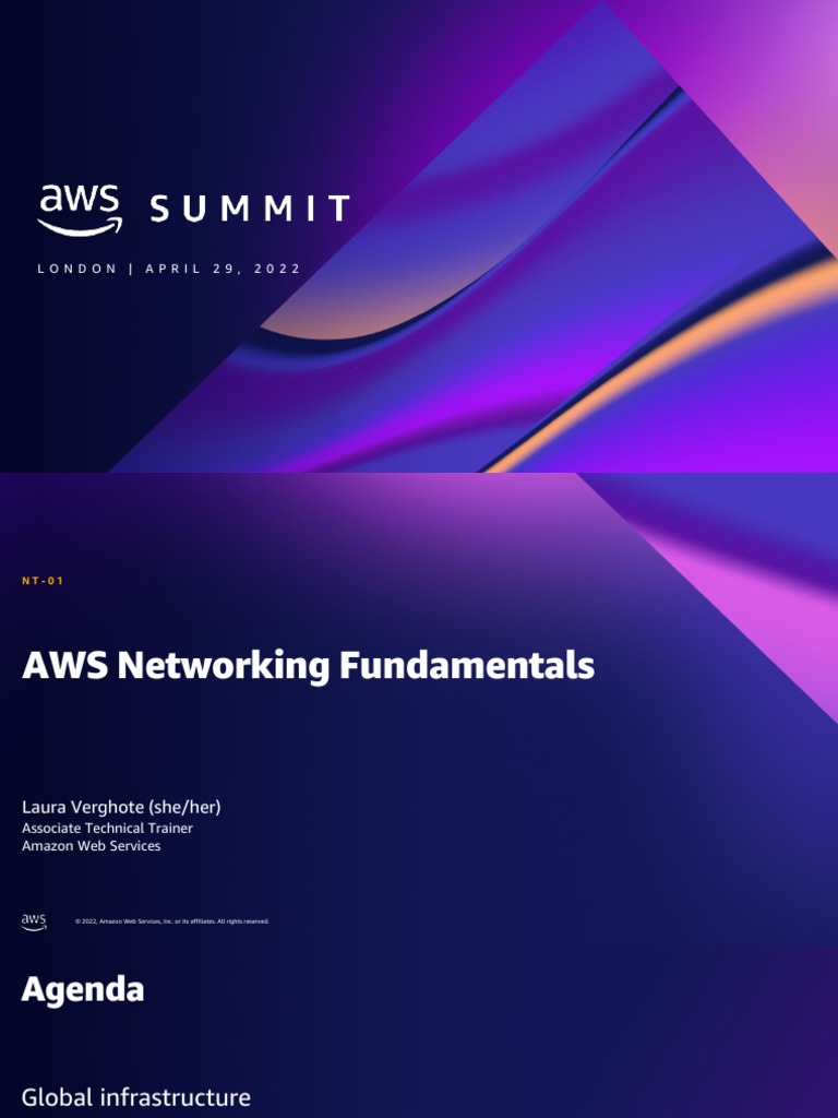 Network Foundations On AWS | PDF | Amazon Web Services | Communications ...