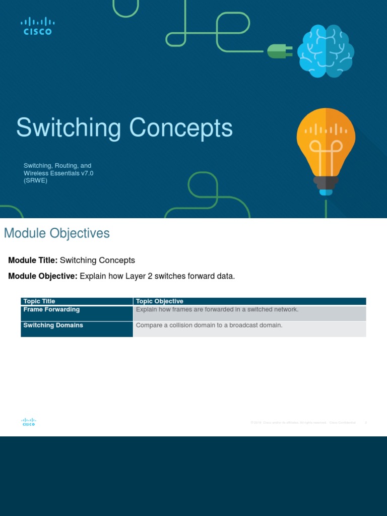 1b Switching Concepts Rev 2022 Pdf Network Switch Computer Engineering