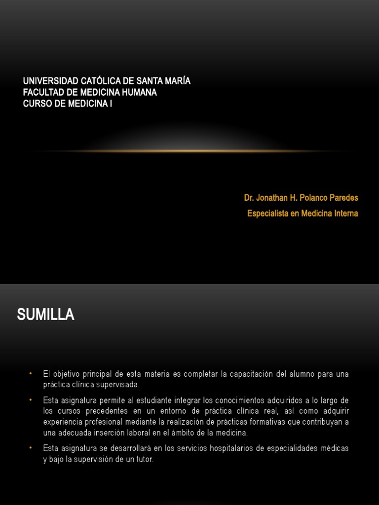 Guia de Practicas Medicina 1 | PDF | Medicina | Hospital