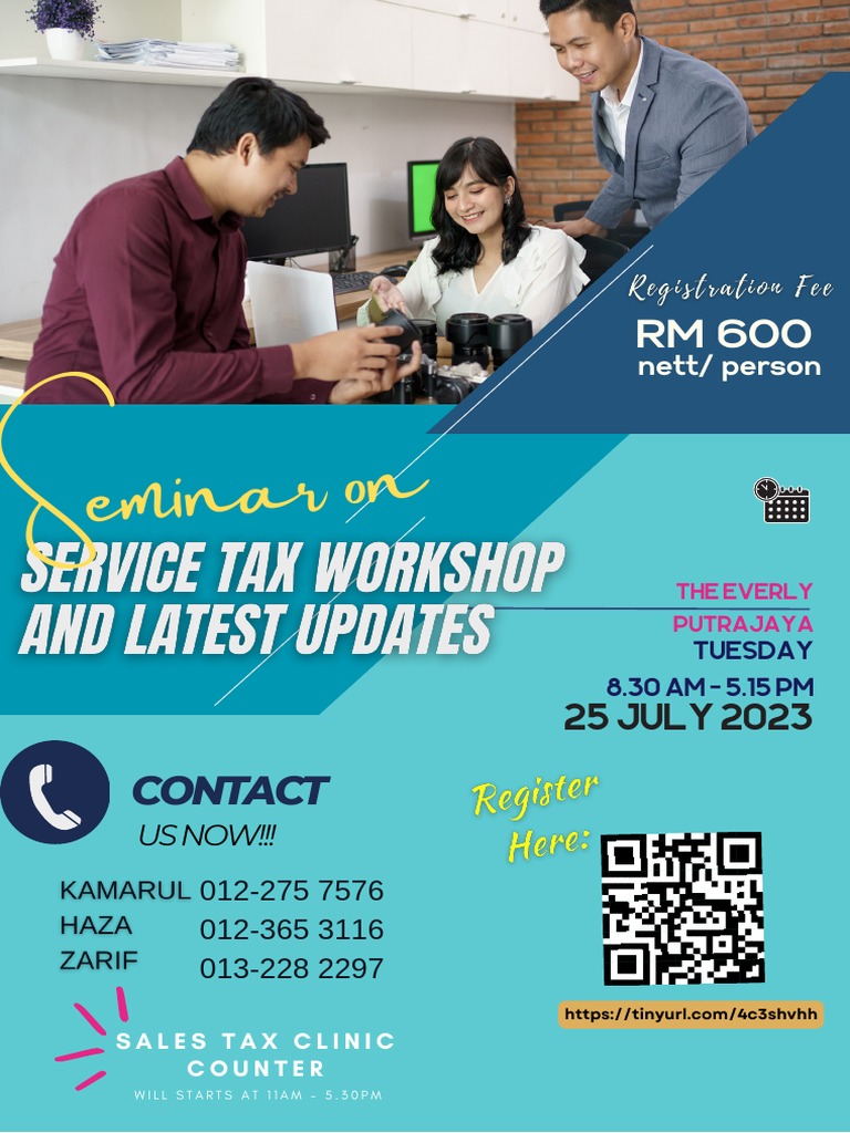 Seminar on Service Tax Workshop and Latest Updates | PDF | Taxes ...