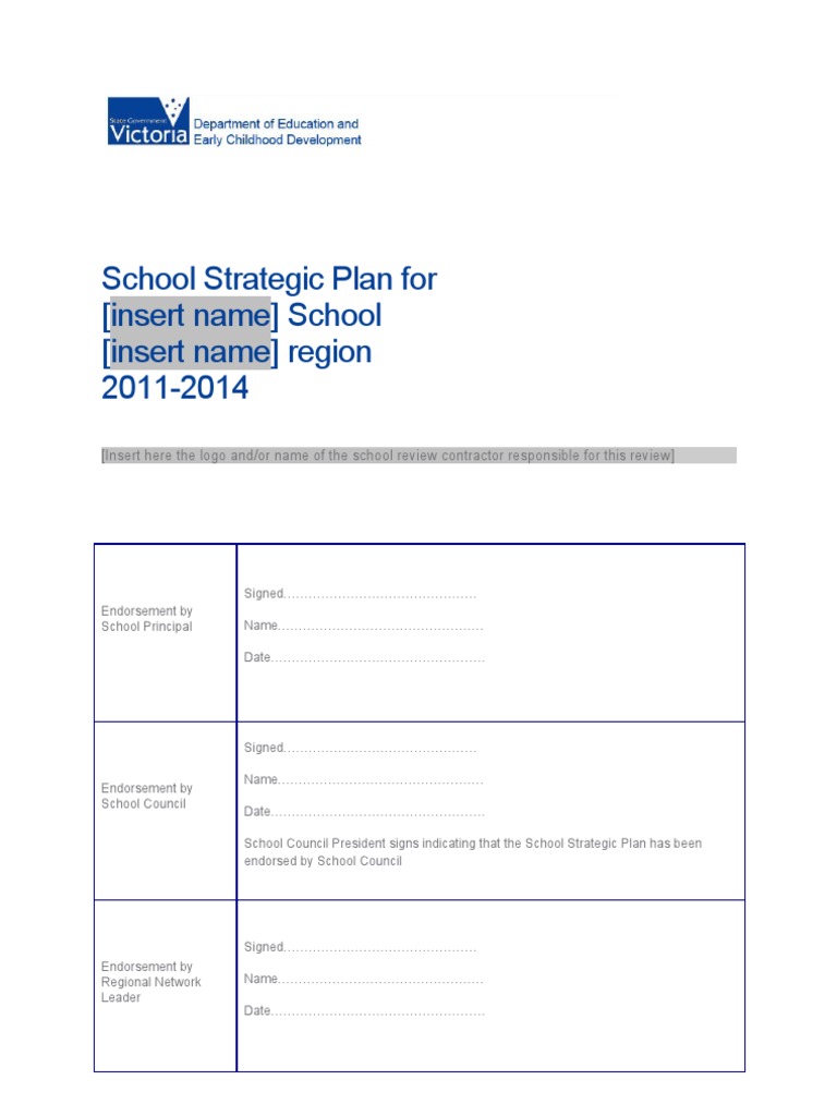 2010 SSP Template A4 | PDF
