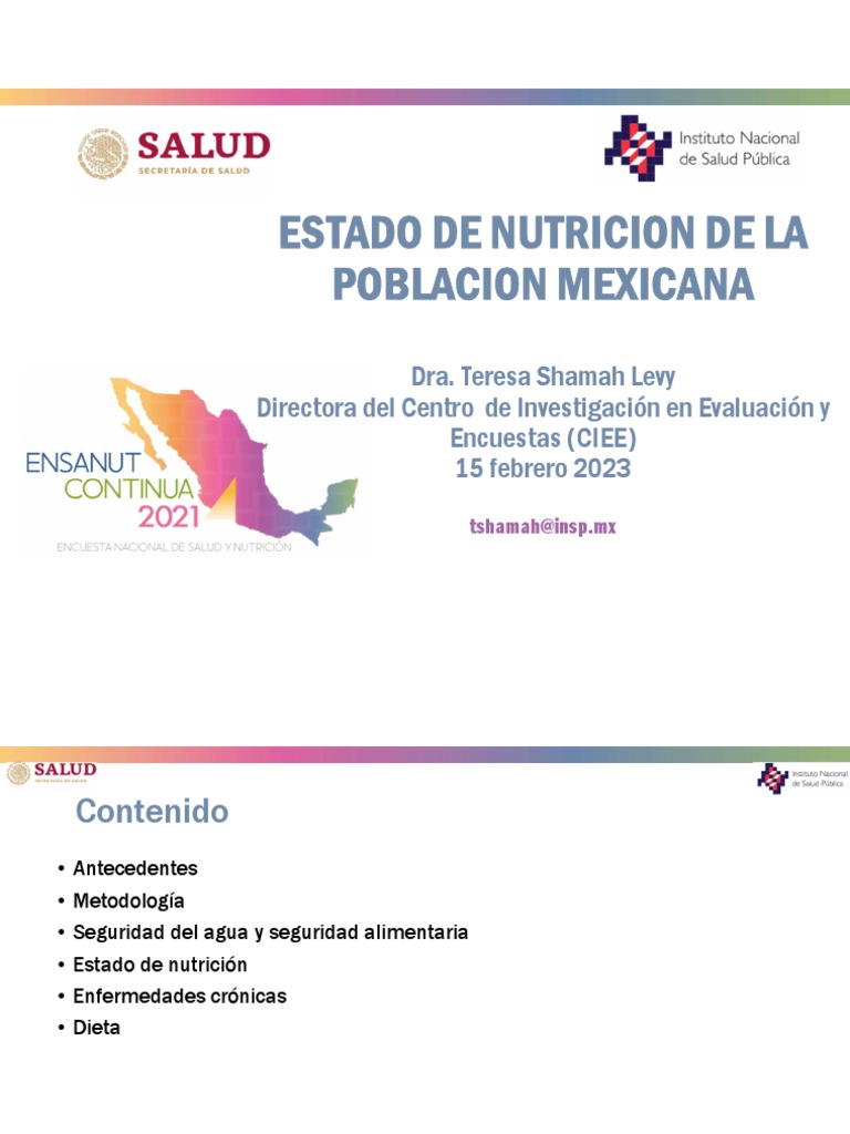 Presentación Seminario de Alimentación y Nutrición | PDF | Nutrición | Dieta y nutrición