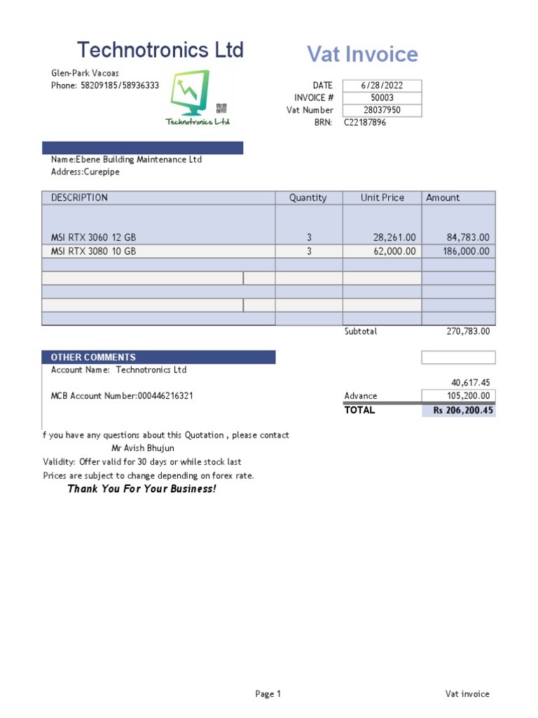 Ebene Building Maintenance LTD!! | PDF