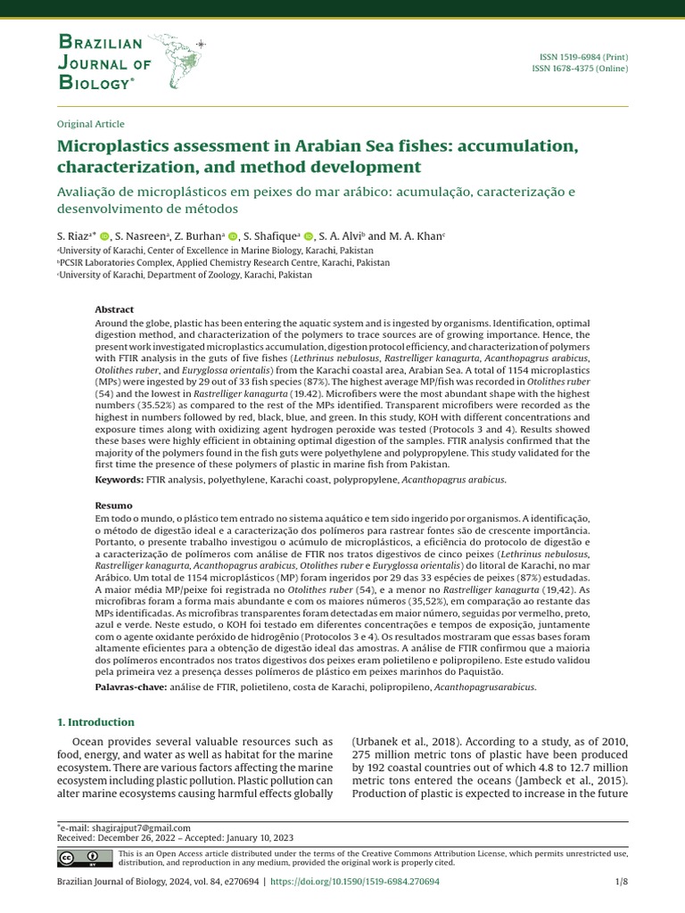 Micro Plastic | PDF | Oceans | Pollution