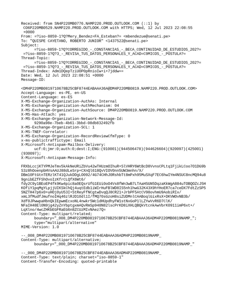 Datos | PDF | Computer Mediated Communication | Online Services