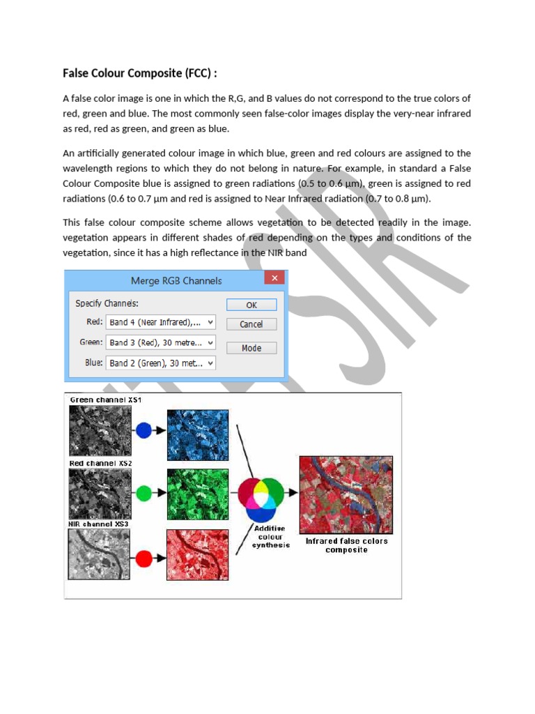 False Color Composite Pdf