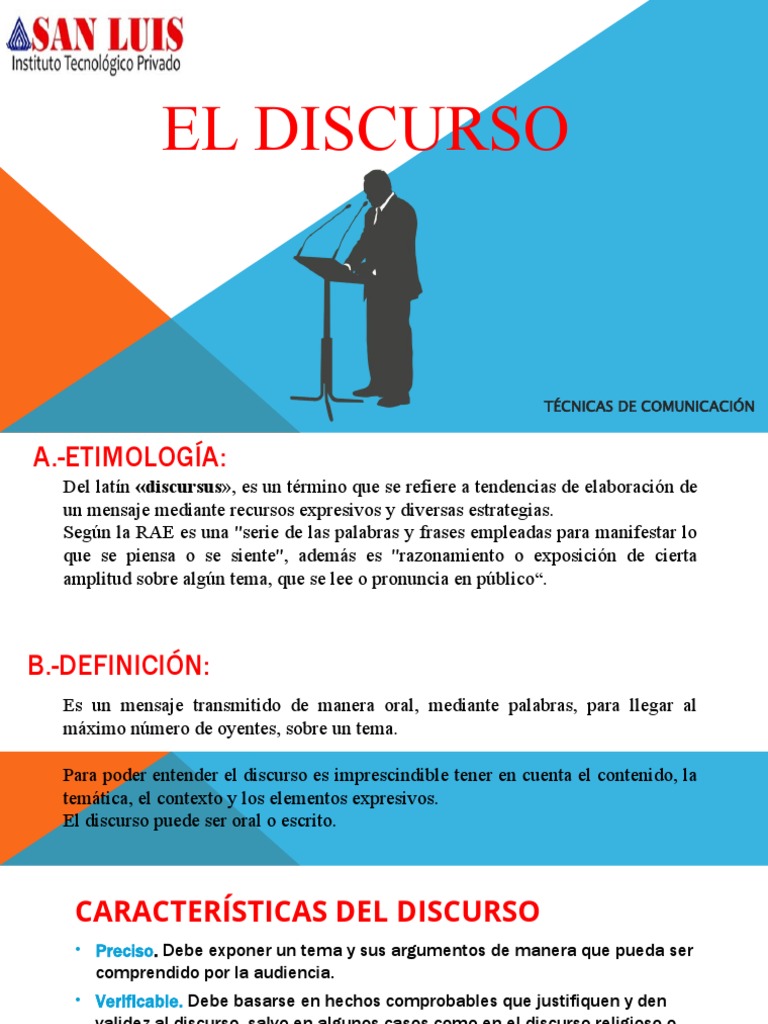 El Discurso | PDF