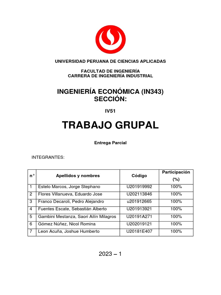 Trabajo Final - Grupo 3 | PDF | Lean Manufacturing | Factores humanos y ergonomía