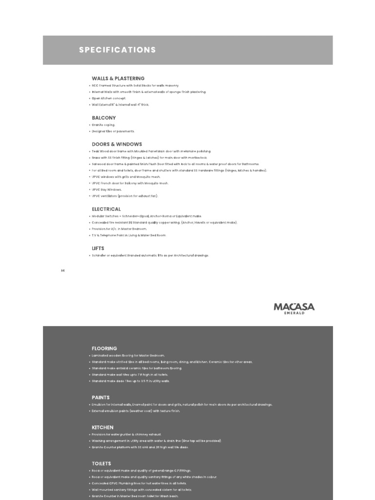 Specifications | PDF