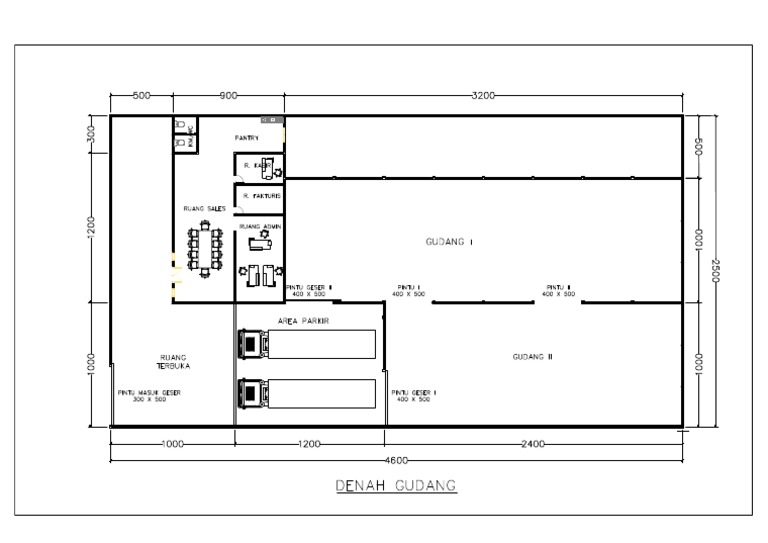 Denah Gudang | PDF