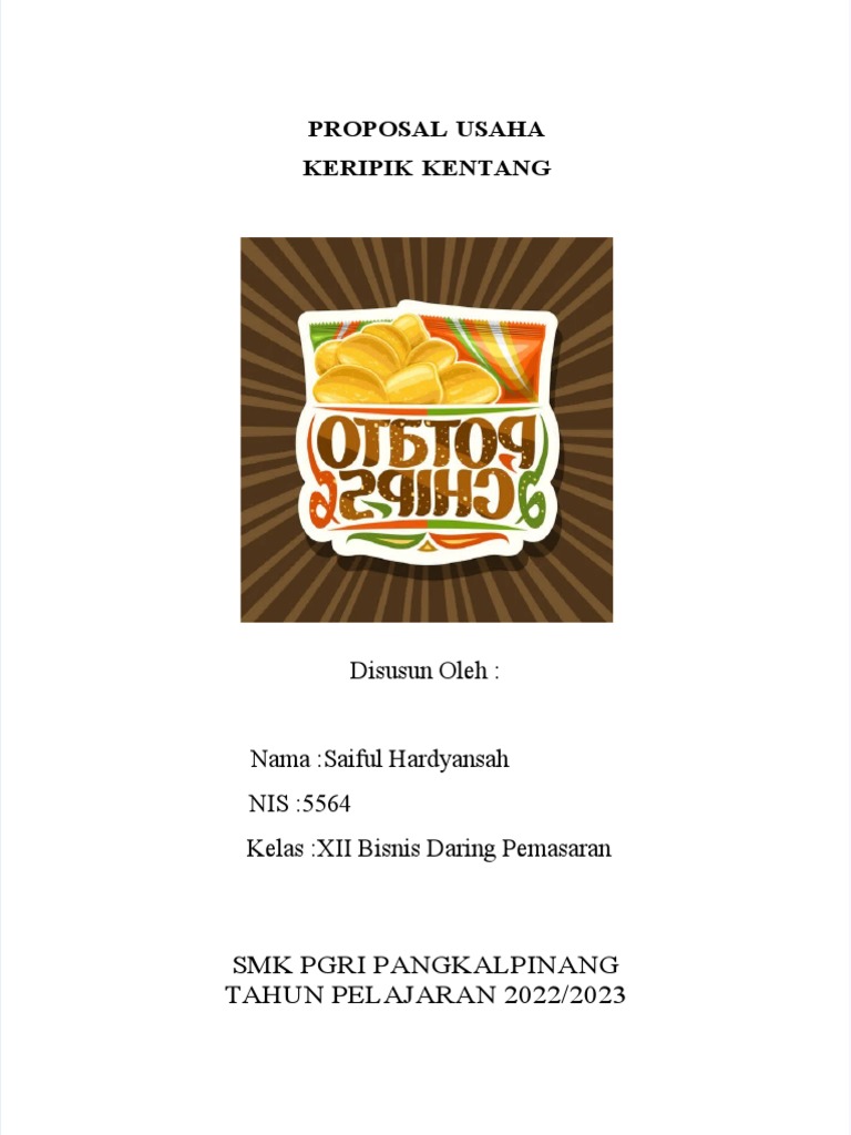 Proposal Saiful | PDF
