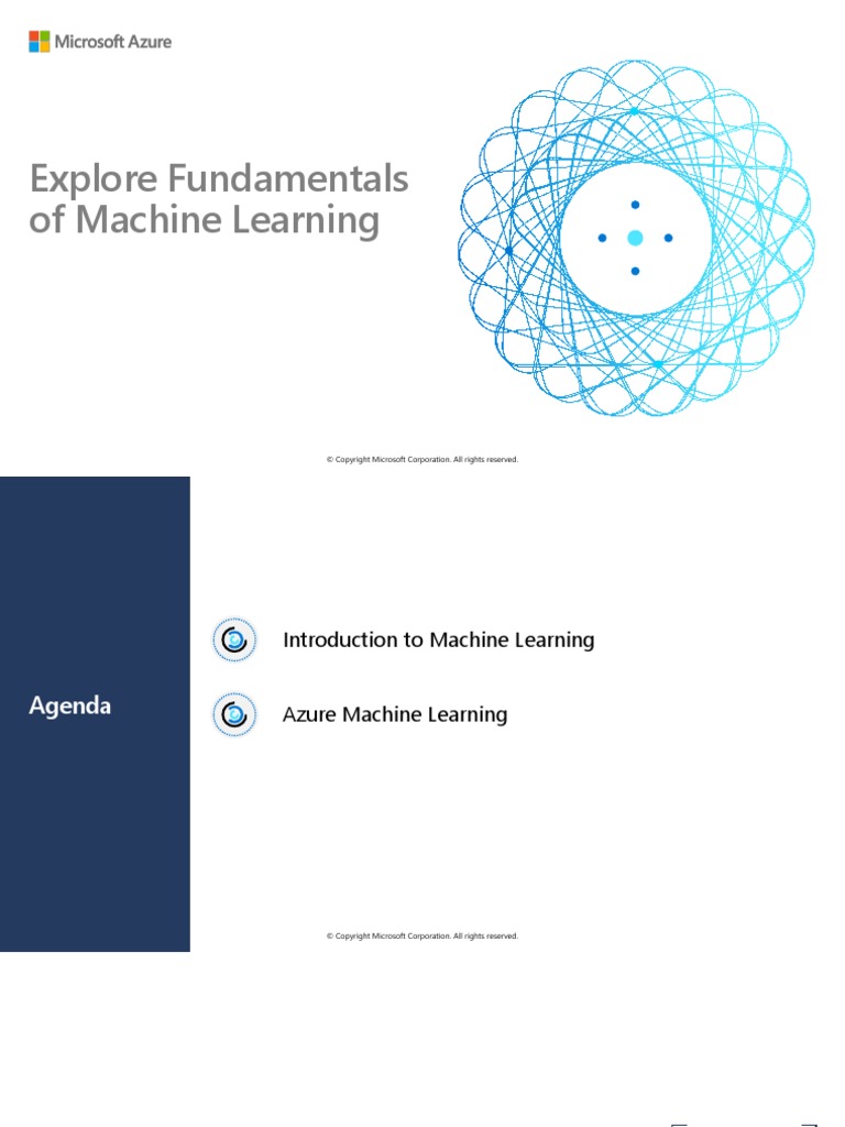 AI 900T00A ENU PowerPoint - 02 | PDF | Machine Learning | Loans