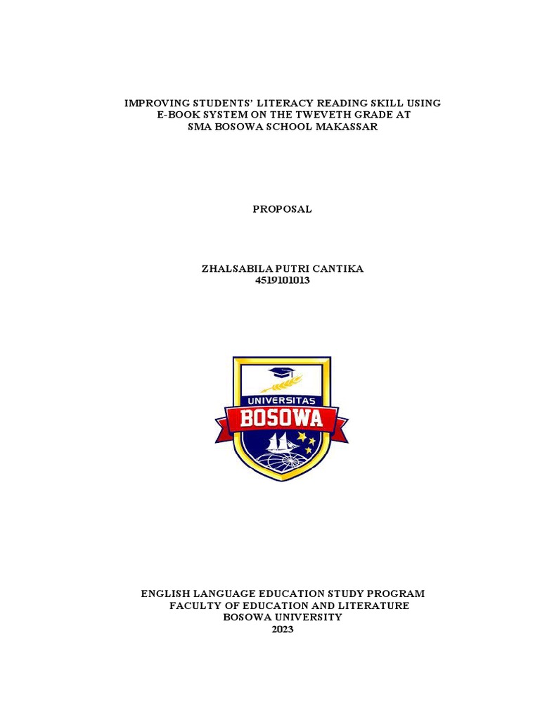 E-Book System to Boost Literacy at SMA Bosowa | PDF | Amazon Kindle | E ...