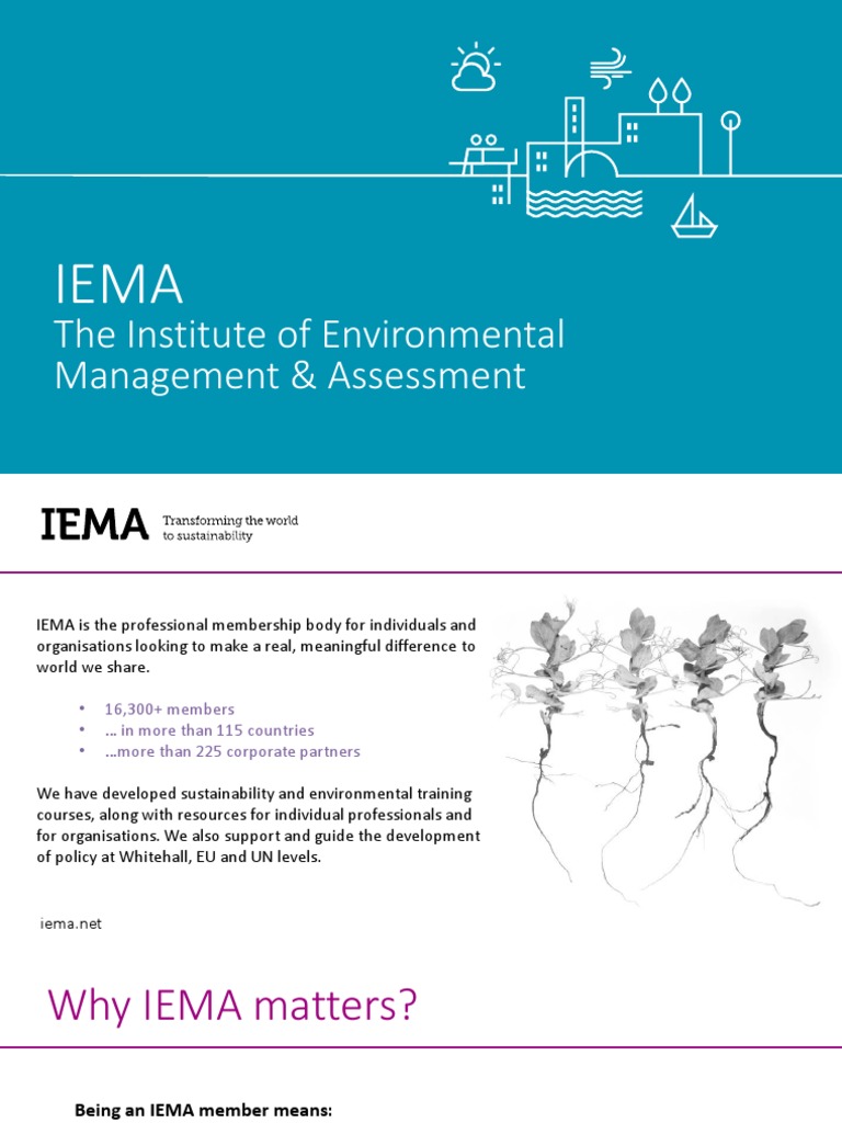 Iema Presentation WTN Dec 20 | PDF | Sustainability | Governance