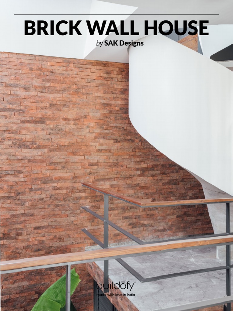 Brick Wall House | PDF | Brick | Architectural Elements