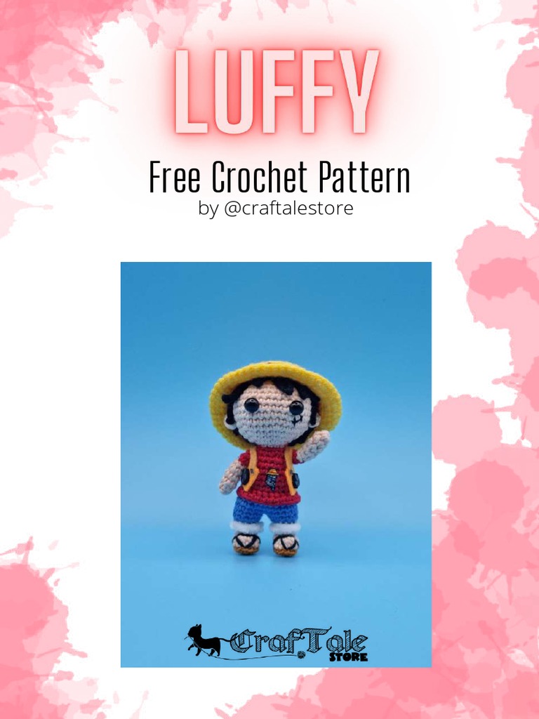 Crochet Luffy Doll Amigurumi Free PDF Pattern | PDF
