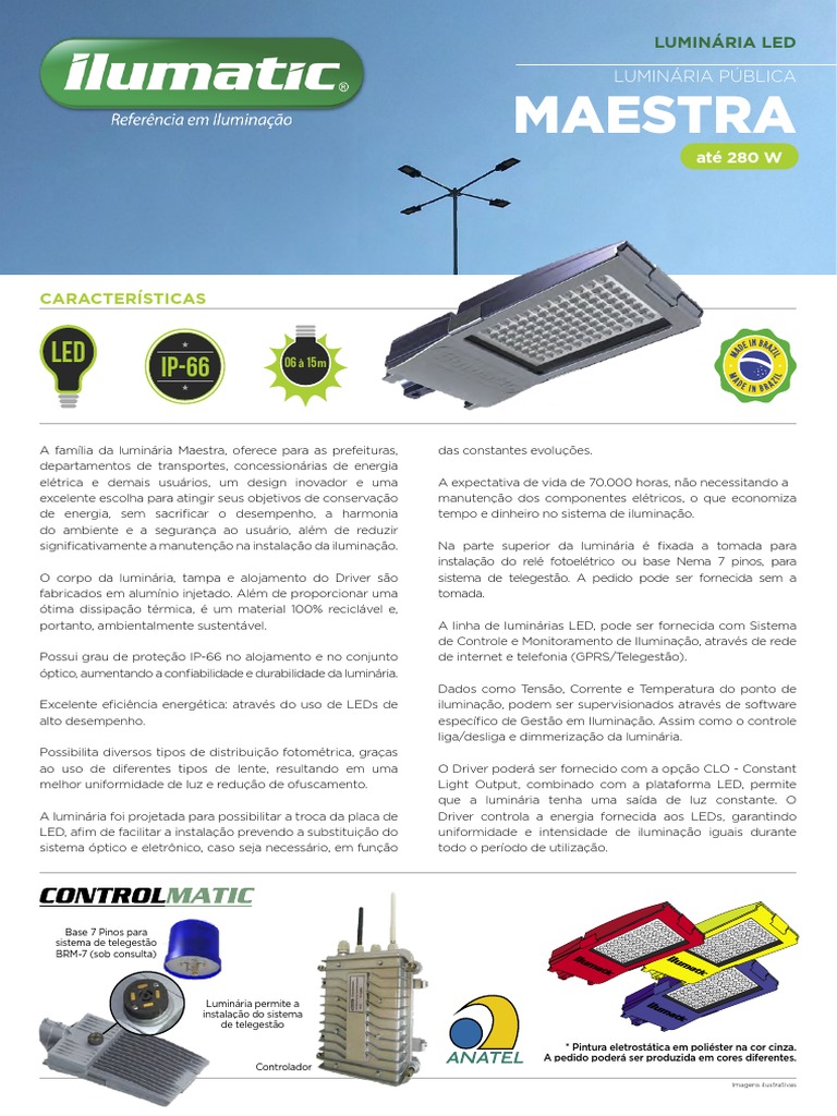 Luminaria Led Maestra - 14 | PDF