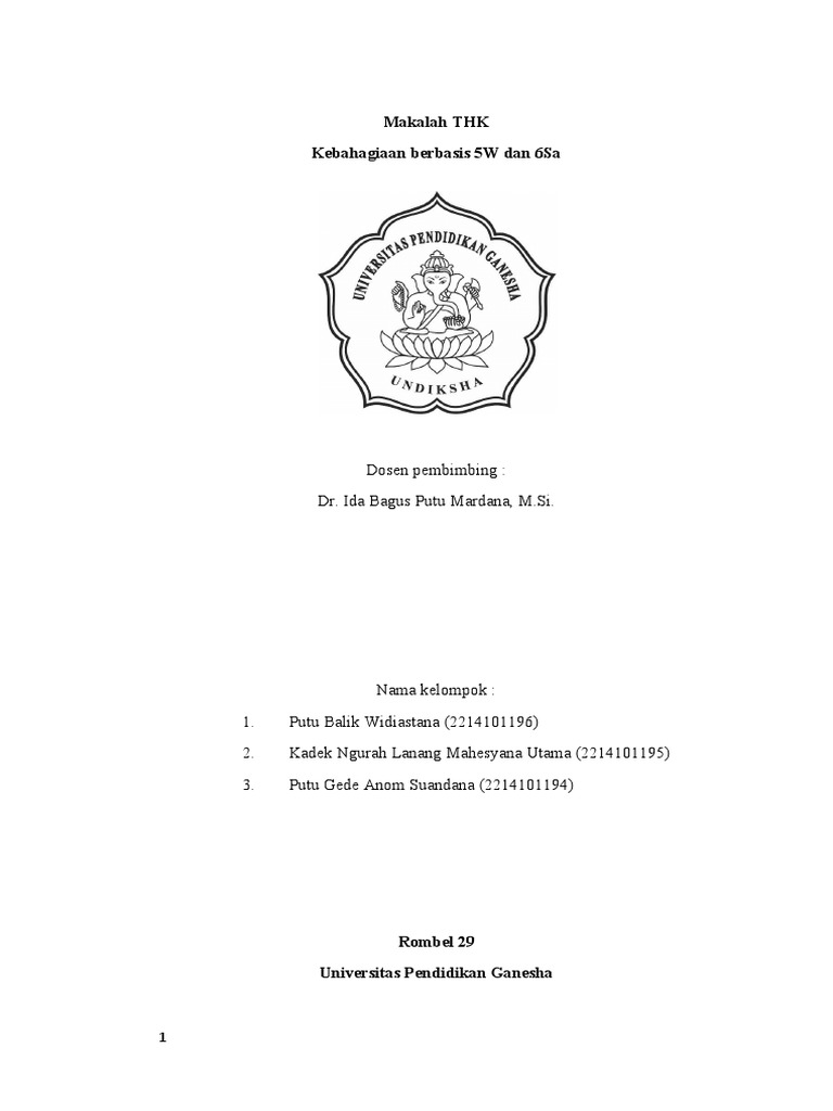 Makalah THK | PDF | Karier & Perkembangan | Pengembangan Diri