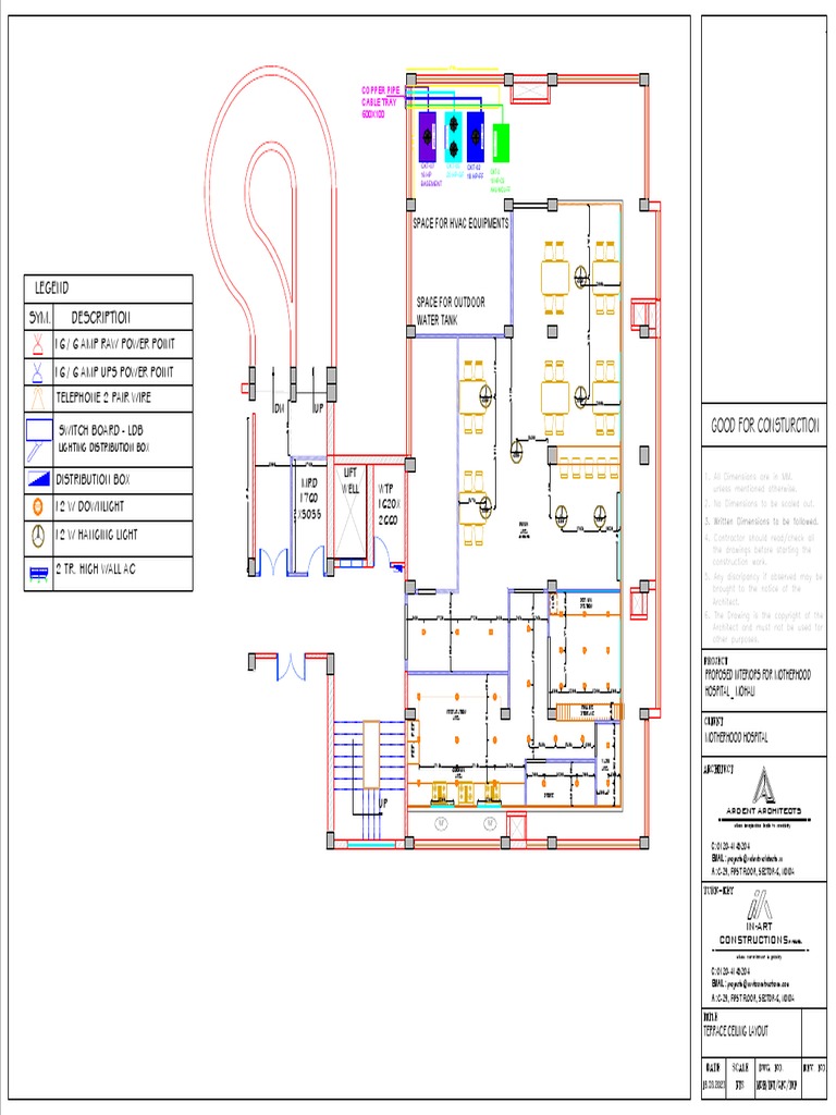 TERRACE CEILING LAYOUT-Model | PDF