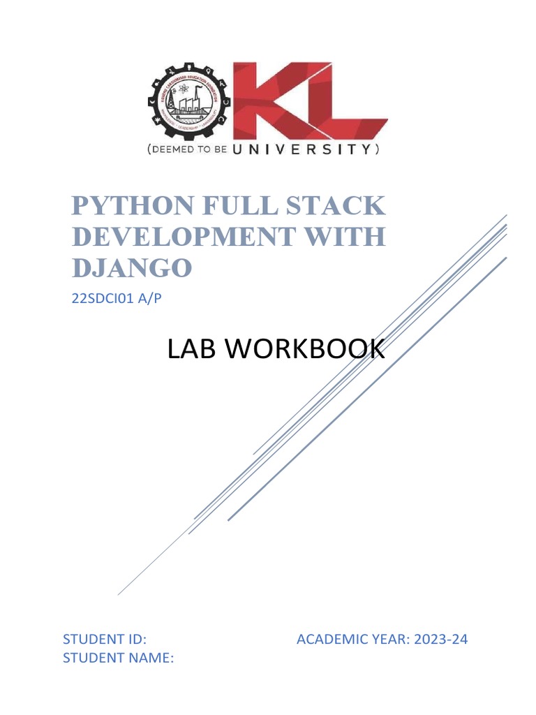 Lab Workbook PFSD aDVANCED | PDF | Computer Program | Programming