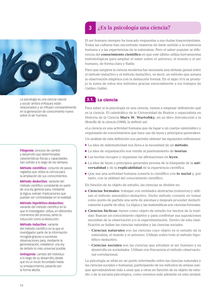 TP3 Psicología Como Ciencia | PDF