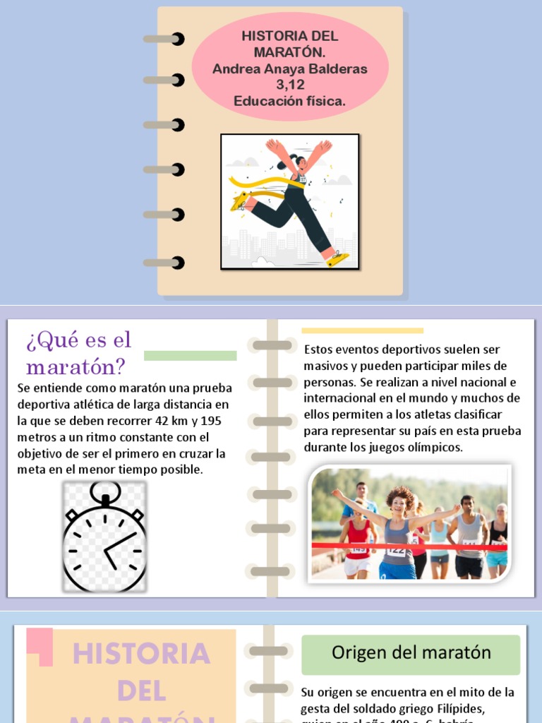Historia Del Maraton | PDF | Maratón | Deporte del atletismo