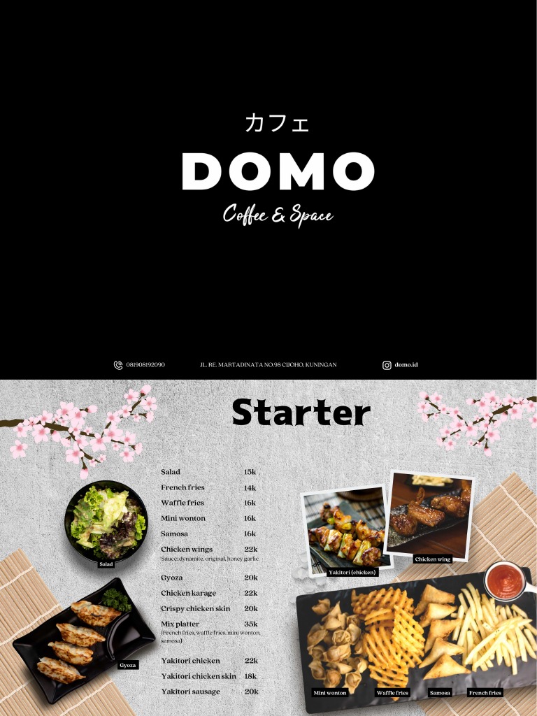 Menu Domo Kuningan | PDF