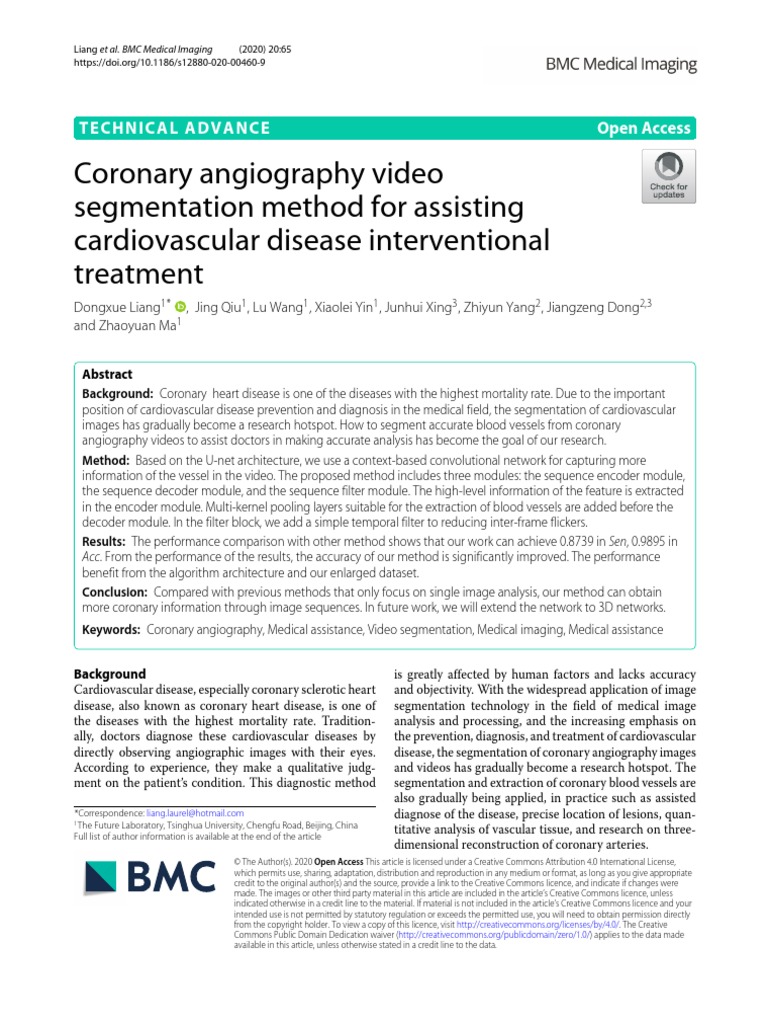 Coronary Angiography Video | PDF