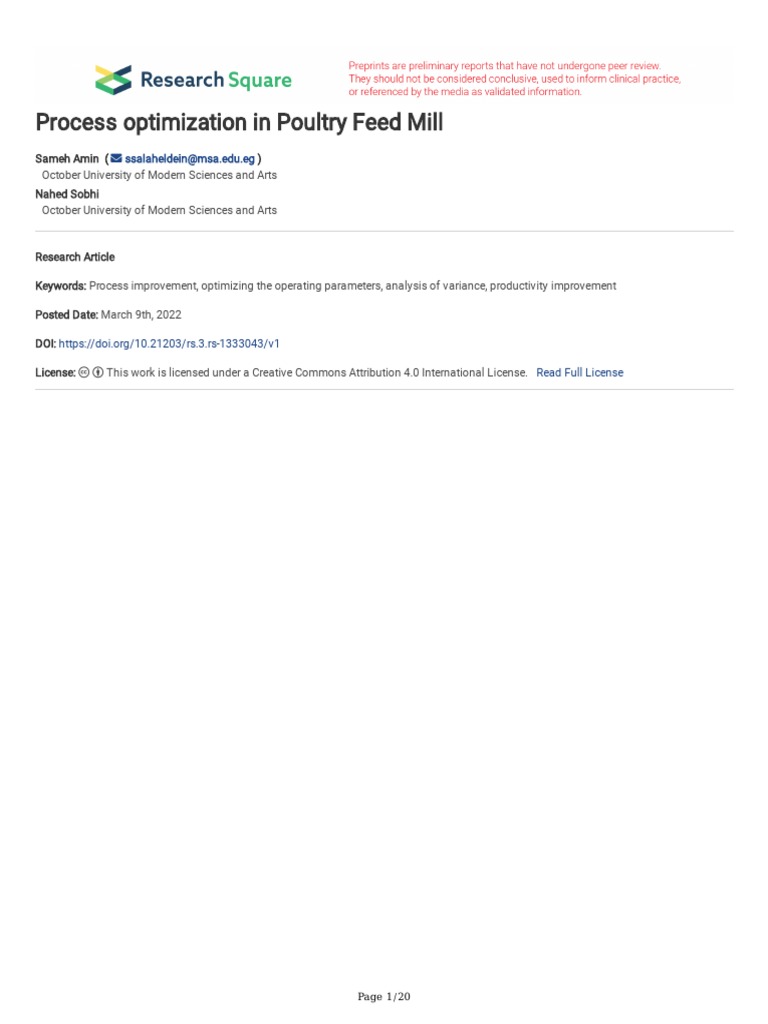 Process_optimization_in_Poultry_Feed_Mil | PDF