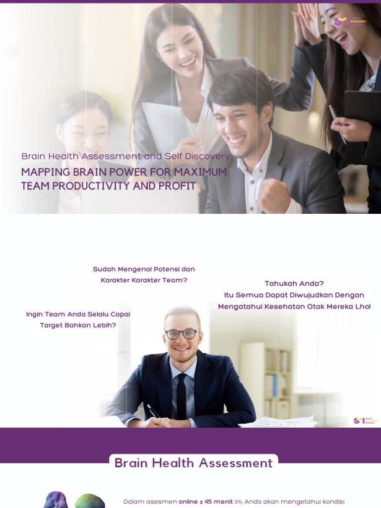 Deck Brain Health Assessment | PDF