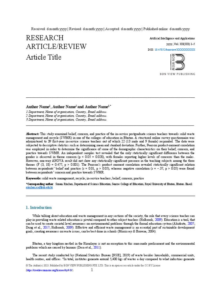 AIA Template-OTH-1-OTH-OTH | PDF | Attitude (Psychology) | Intention