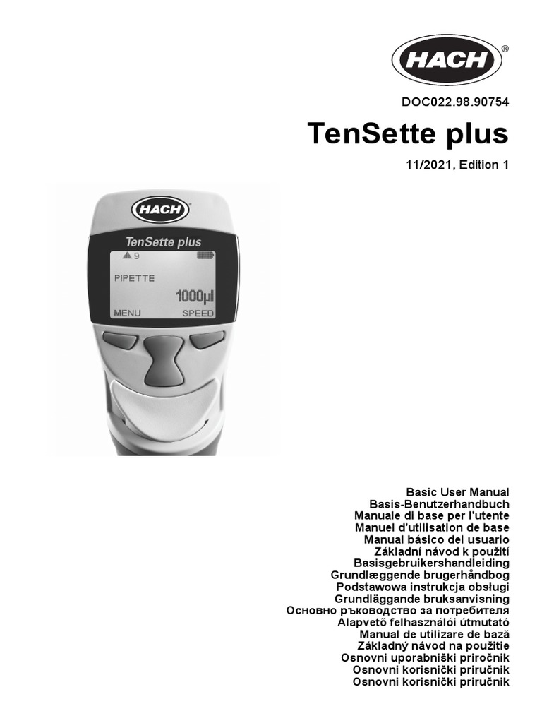 Tensette Plus | PDF