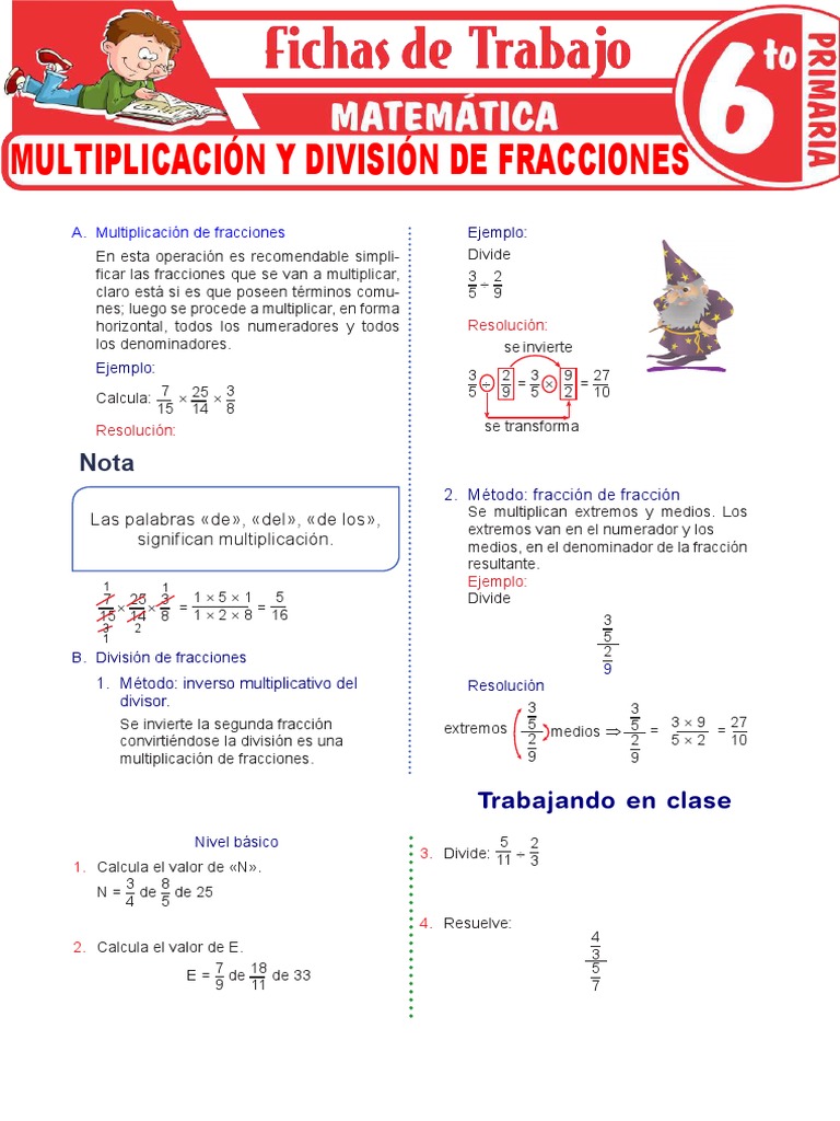 SESION 01 - Multiplicacion-y-division-de-fracciones-para-Sexto-Grado-de ...