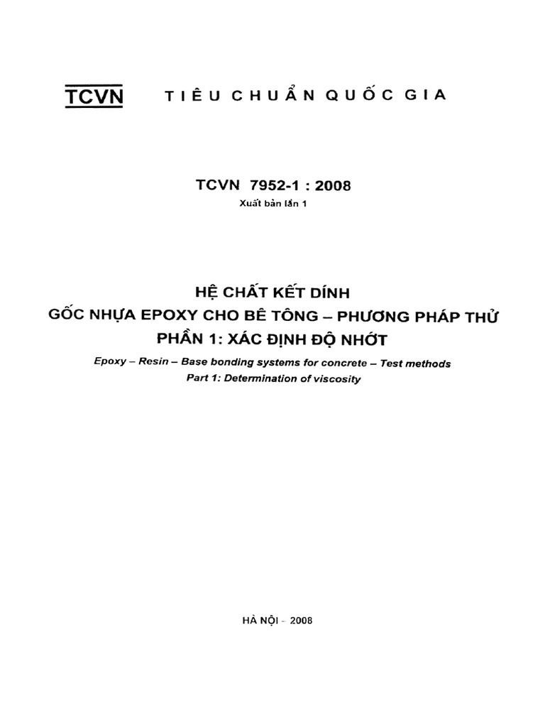 TCVN 7952-1-2008 | PDF