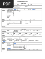 Swing Trading Checklist | PDF | Market Trend | Securities (Finance)
