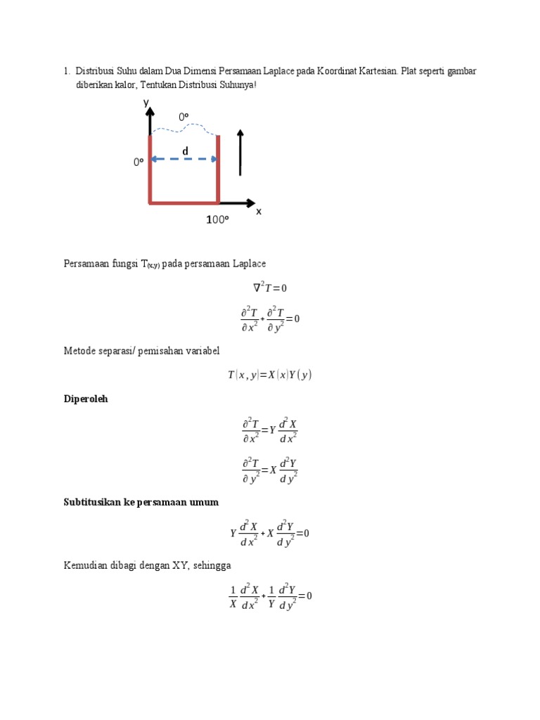 Contoh Soal 1 PDP Eliptik | PDF | Metode & Bahan Ajar