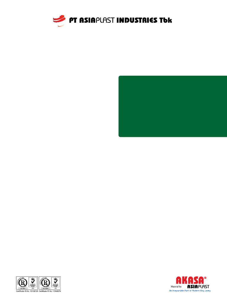 2018 Annual Report PT Asiaplast Industries | PDF