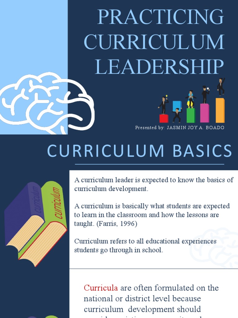 Understanding Curriculum Leadership | PDF