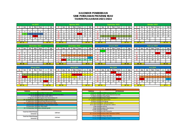 Kaldik 2023 2024 | PDF