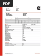 C1250D6 Data Sheet Package | PDF | Diesel Engine | Electricity