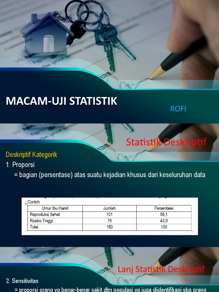 Uji Statistik untuk Analisis Data Bivariat | PDF