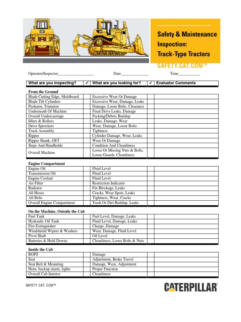 Track-Type Tractors | PDF