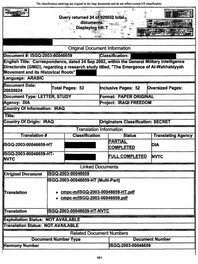2002 - Birth of Al-Wahabi Movement and Its Historical Roots - S. M. N ...